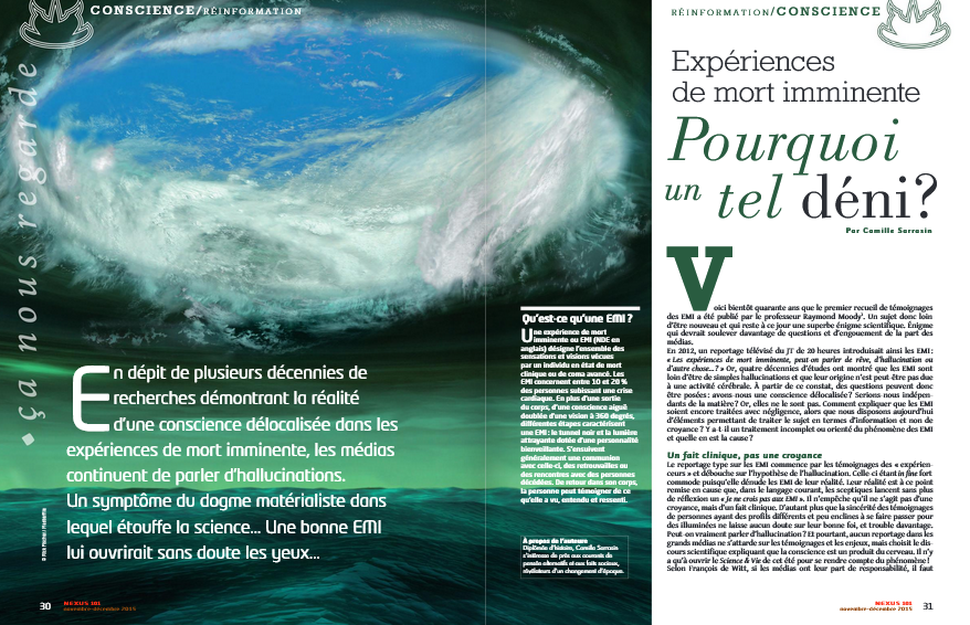 Mort imminente : l’incroyable expérience de Ronald Beurms (VIDÉO) – Nexus